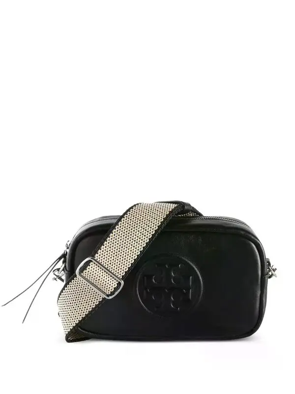 Tory Burch Mini Miller Logo-embossed Crossbody Bag - Black