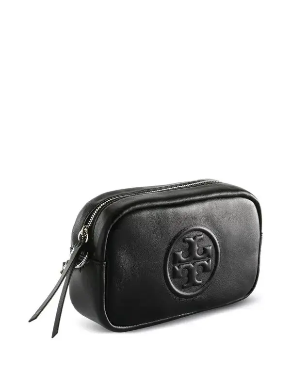 Tory Burch Mini Miller Logo-embossed Crossbody Bag - Black