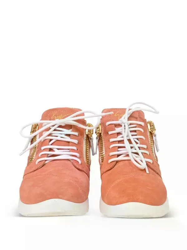 GIUSEPPE ZANOTTI Lace-up High-top Sneakers