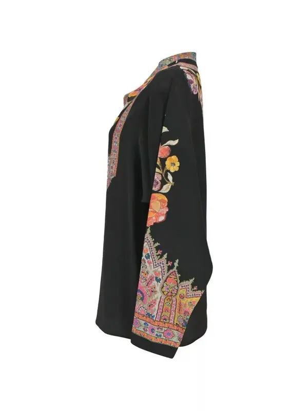Etro Printed Silk Blouse
