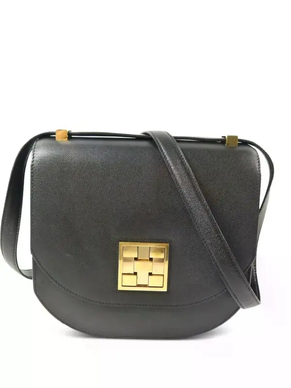 Hermès Mosaique Au 24-21 Shoulder Bag - Black