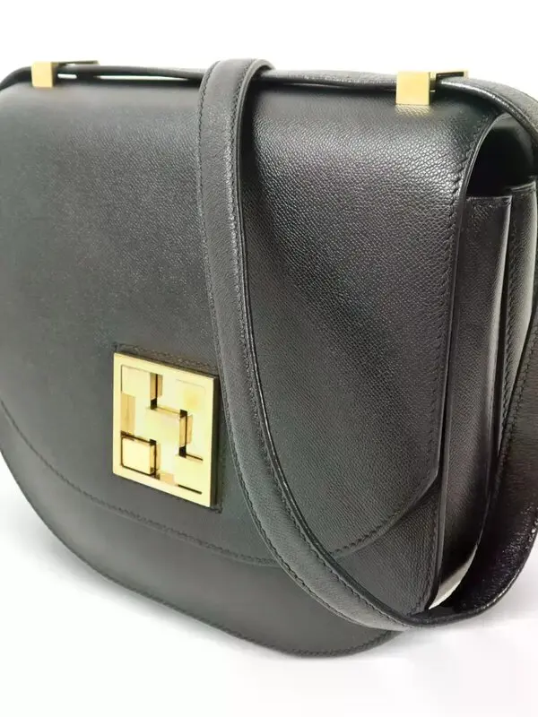 Hermès Mosaique Au 24-21 Shoulder Bag - Black