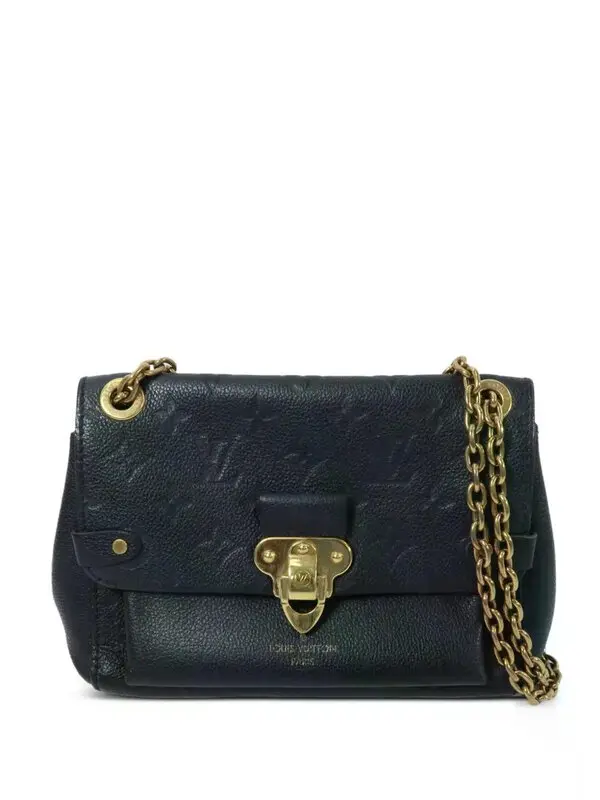 LOUIS VUITTON Bb Vavin Monogram Empreinte Shoulder Bag - Black