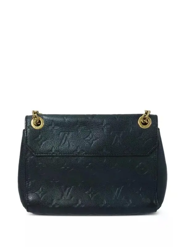 LOUIS VUITTON Bb Vavin Monogram Empreinte Shoulder Bag - Black