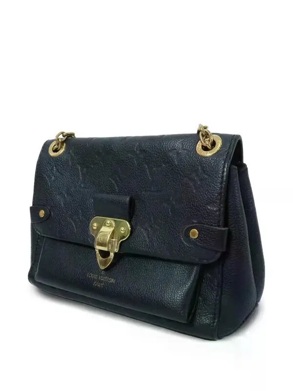 LOUIS VUITTON Bb Vavin Monogram Empreinte Shoulder Bag - Black