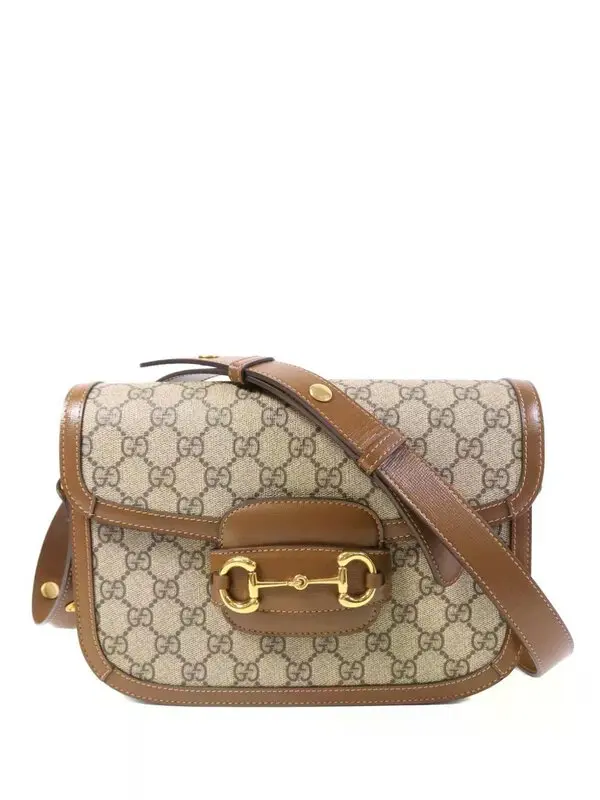 Gucci Horsebit 1955 Shoulder Bag - Neutrals