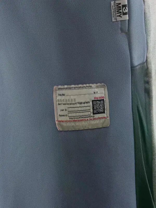 Mihara Yasuhiro Logo Patch Panelled Shorts