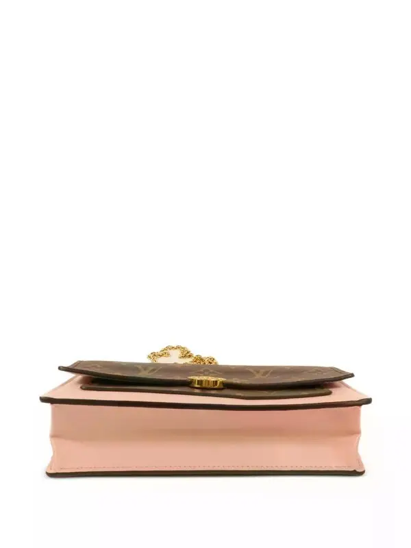 LOUIS VUITTON Flore Monogram Chain Wallet Shoulder Bag