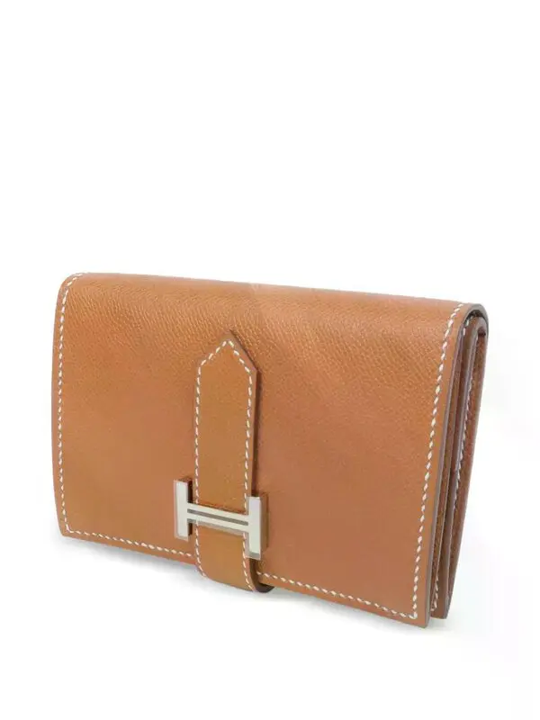 Hermès Mini Bearn Wallet In Epsom Leather