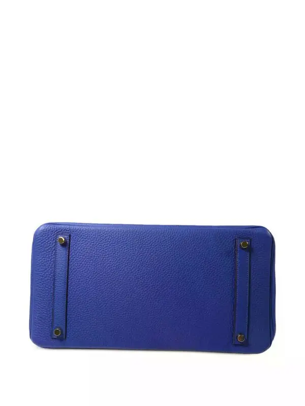 Hermès 35 Birkin Tote Bag - Blue