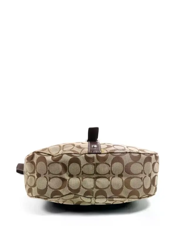 COACH VINTAGE Monogram Print Shoulder Bag