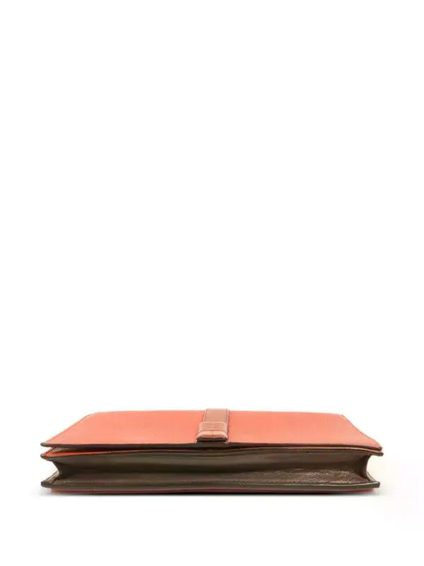 Loewe Anagram Leather Clutch Bag