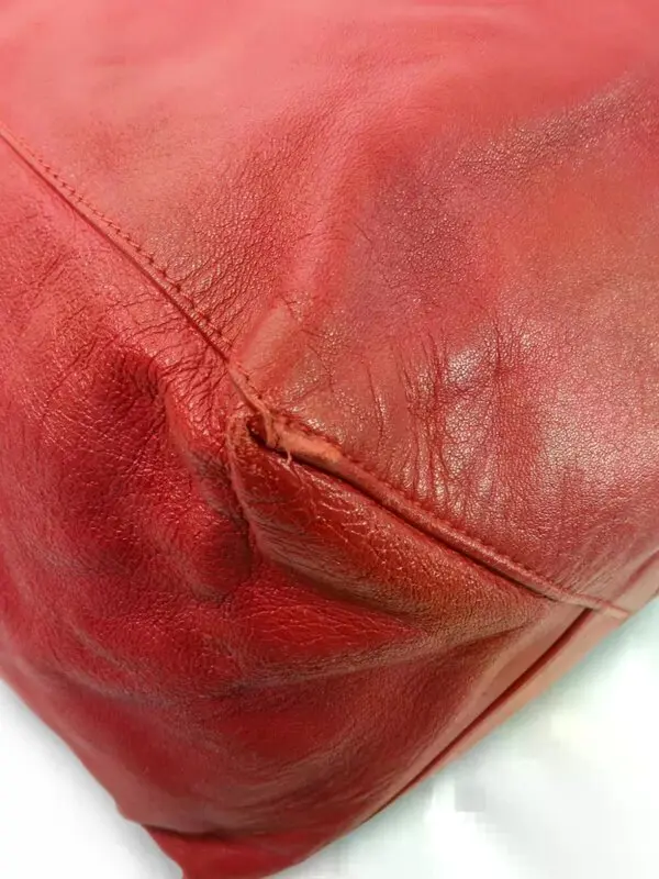 Celine Calfskin Tote Bag - Red