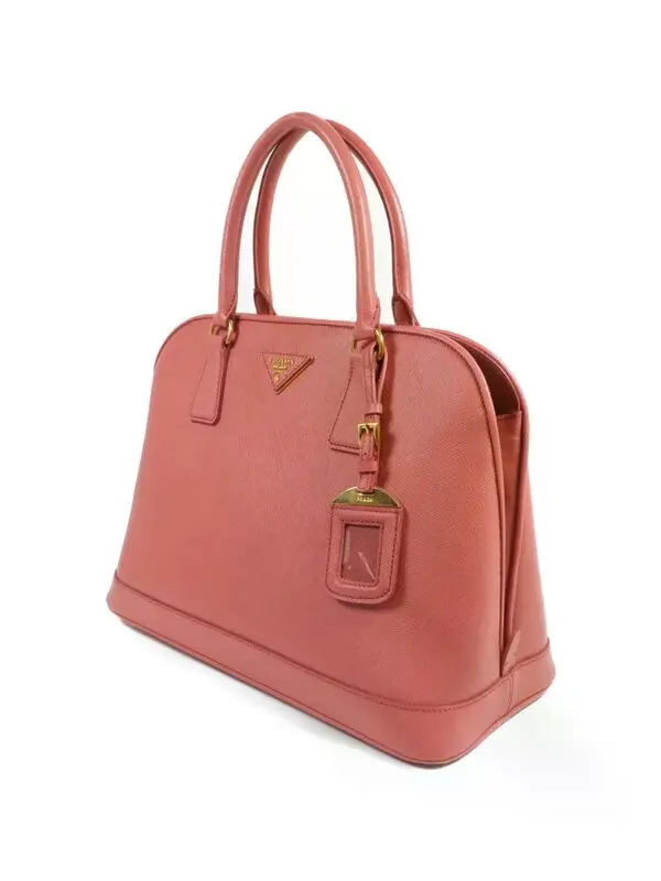 Prada Saffiano Lux Tote Bag - Pink