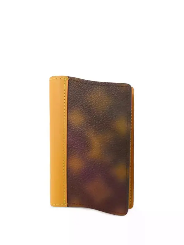 LOUIS VUITTON Wavy Blurry Monogram Card Case - Brown