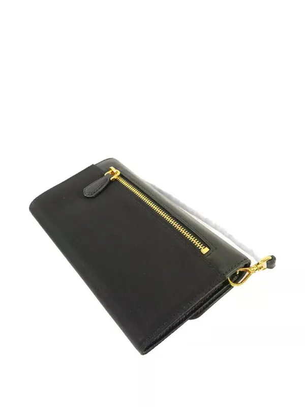 Prada Logo Plaque Clutch Bag