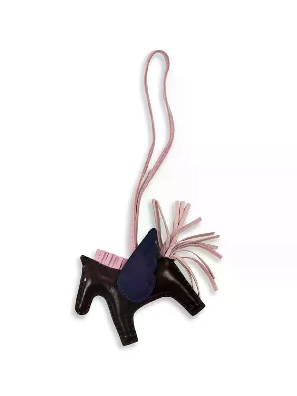 Hermès Rodeo Pegase Lambskin Charm - Brown