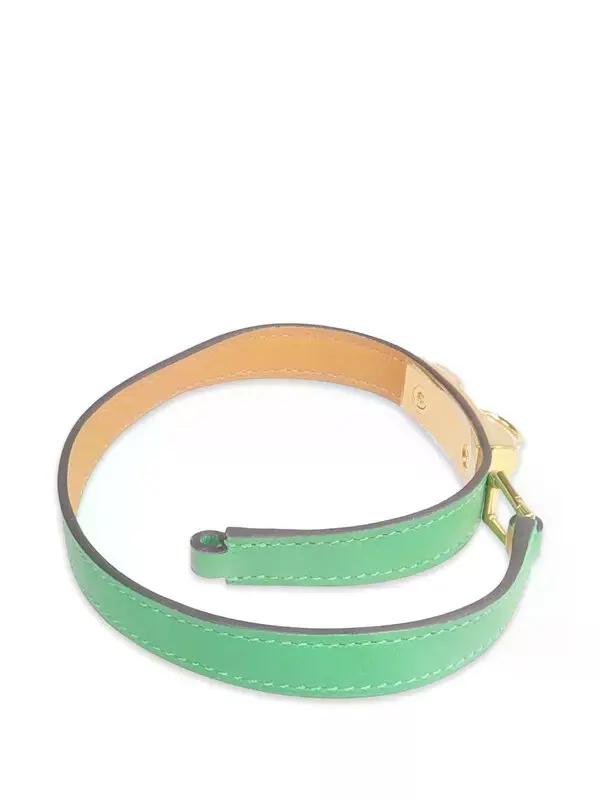 Hermès Rival Double Tour Bracelet - Green