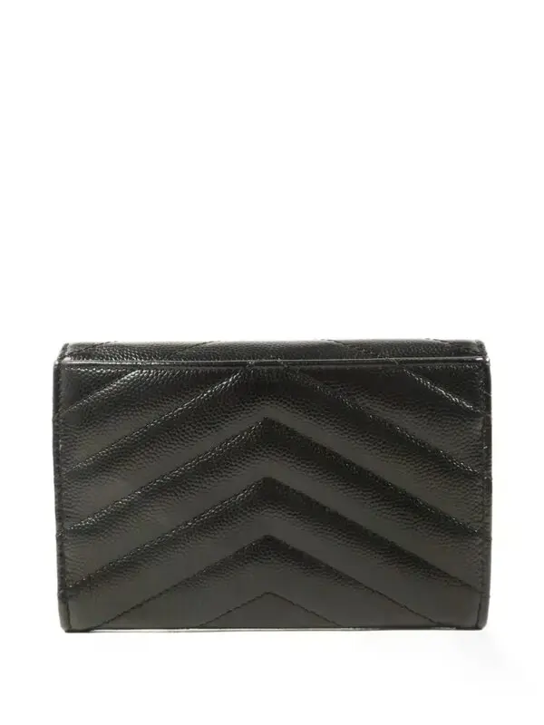 Saint Laurent Matelassé Envelope Wallet