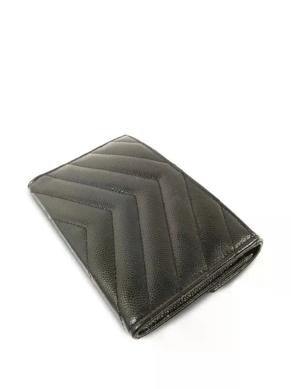 Saint Laurent Matelassé Envelope Wallet