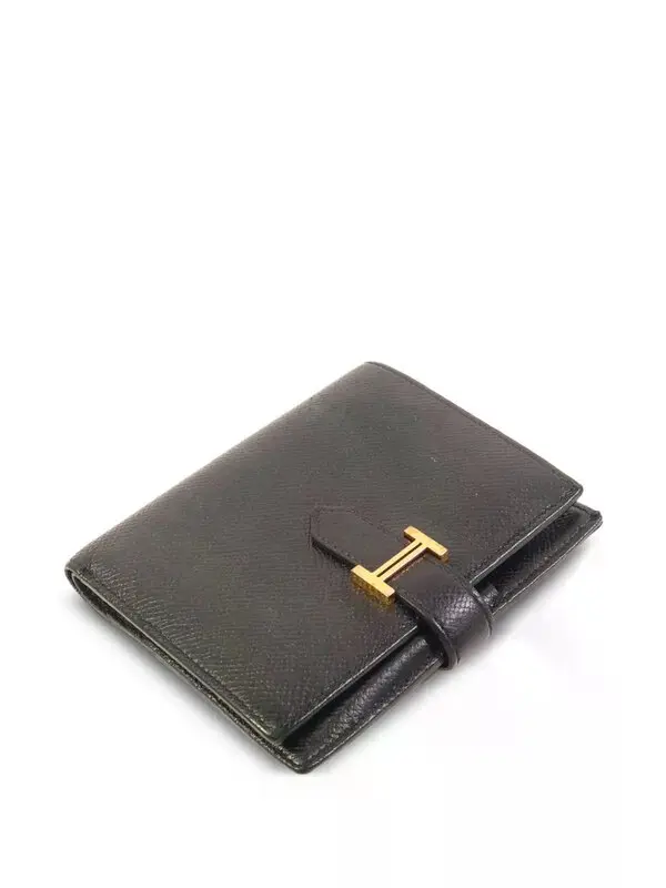Hermès Bearn Epsom Wallet - Black