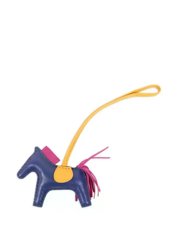 Hermès Rodeo Pm Leather Charm - Blue