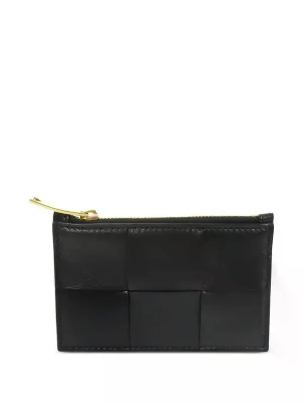 Bottega Veneta Cassette Zipped Wallet - Black