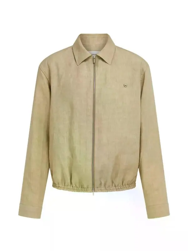 FERRAGAMO Linen Blouson Jacket
