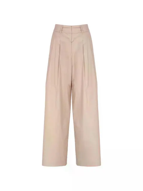 Peserico Pleated Wide-leg Trousers