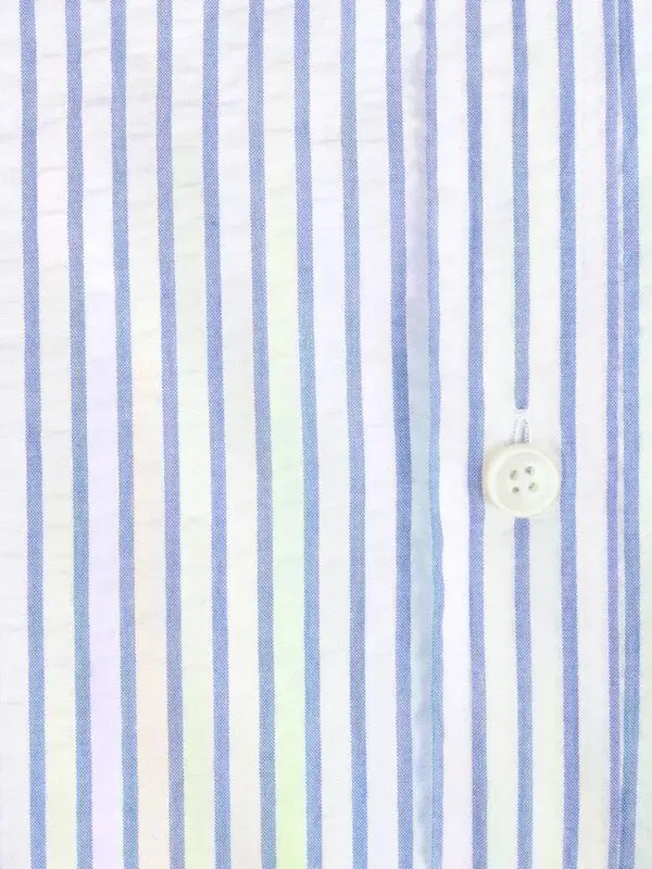 XACUS Striped Seersucker Shirt