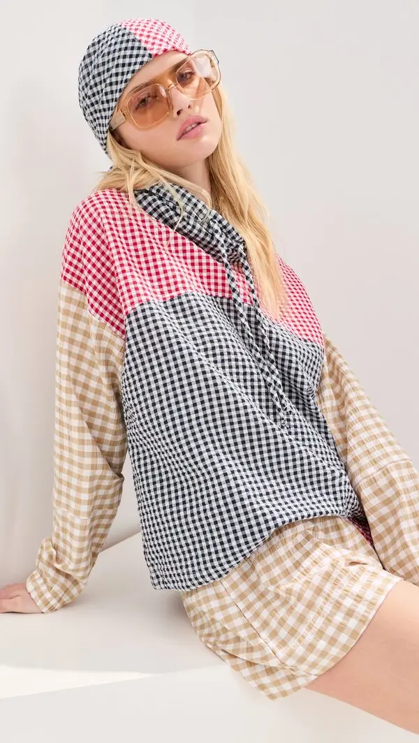 LE BOP Carson Anorak - Multi Check