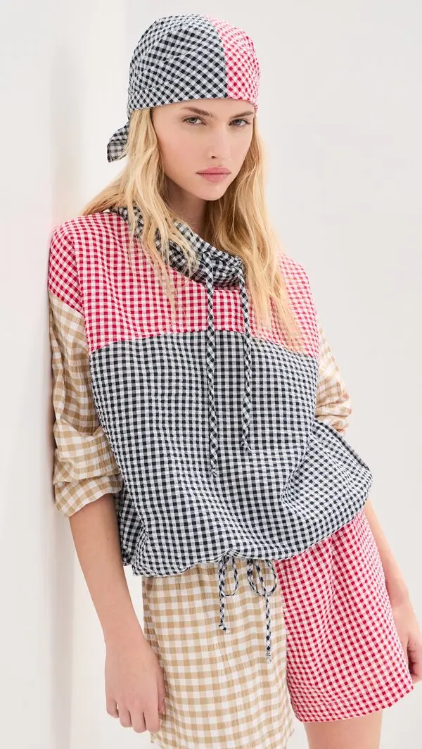 LE BOP Carson Anorak - Multi Check
