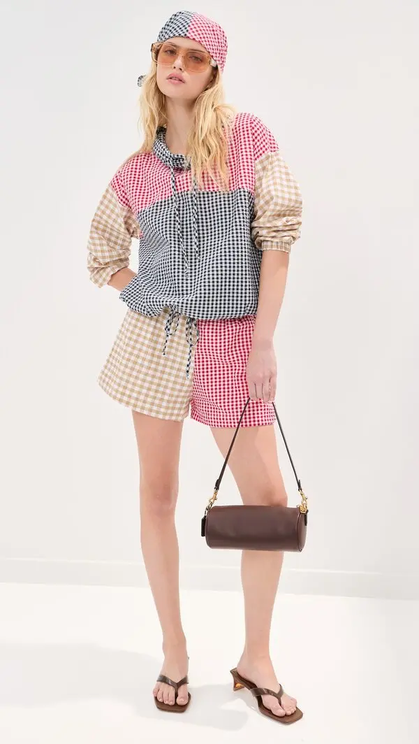 LE BOP Carson Anorak - Multi Check