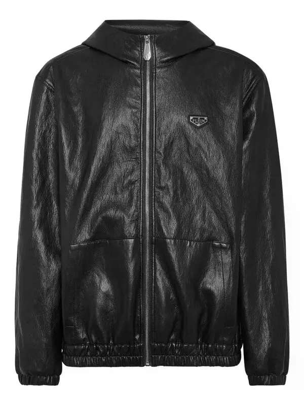 Philipp Plein Zip-up Hooded Jacket