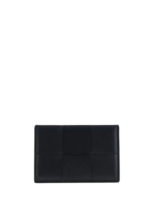 Bottega Veneta Cassette Card Holder - Black