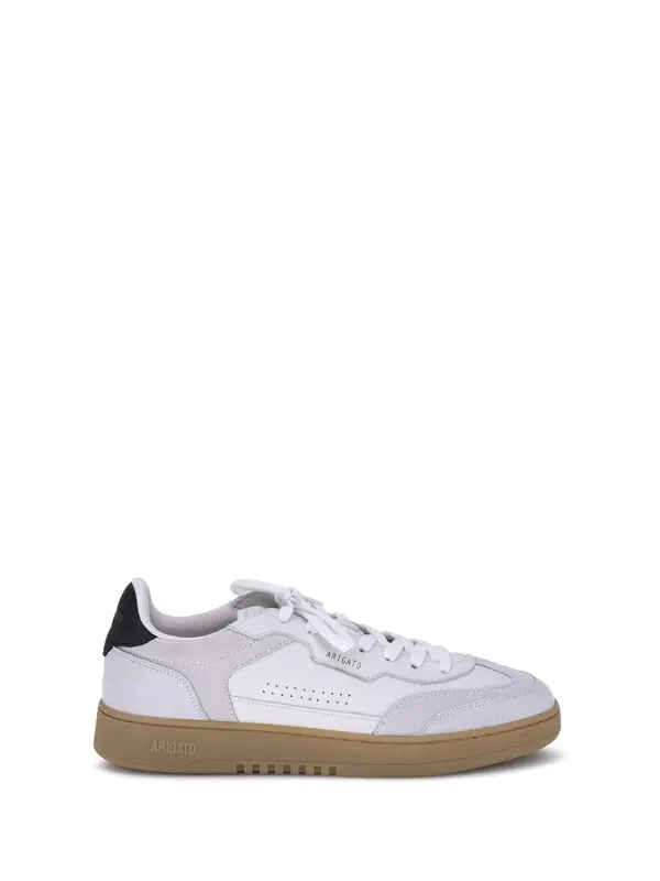 Axel Arigato Dice T-toe Leather And Suede Sneakers - White
