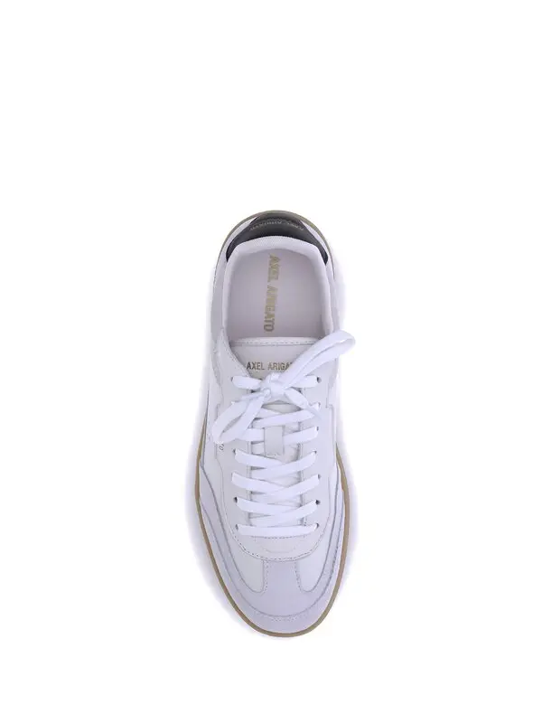 Axel Arigato Dice T-toe Leather And Suede Sneakers - White