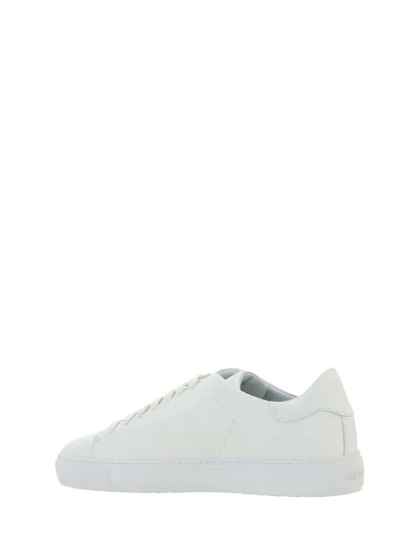 Axel Arigato Leather Sneakers With Round Toe And Lace-up Closure