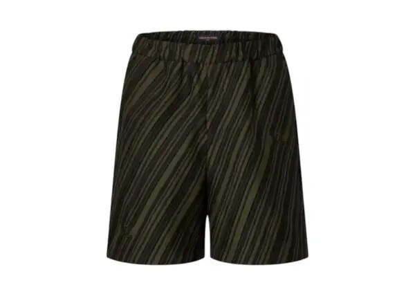 LOUIS VUITTON Striped Casual Shorts