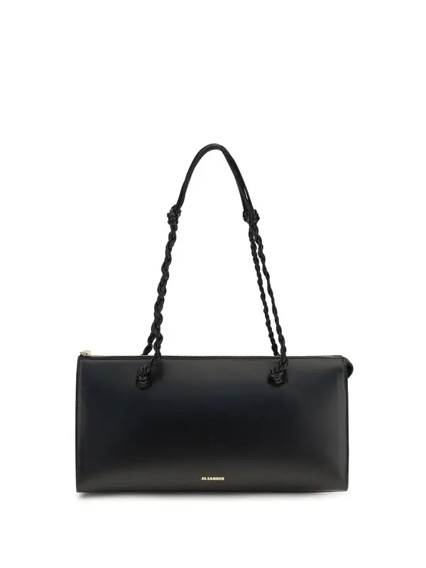 JIL SANDER Tangle Shoulder Bag - Black