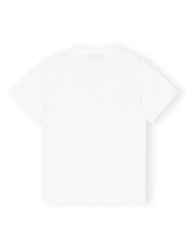 GANNI Graphic Print Cotton T-shirt - Multicolor