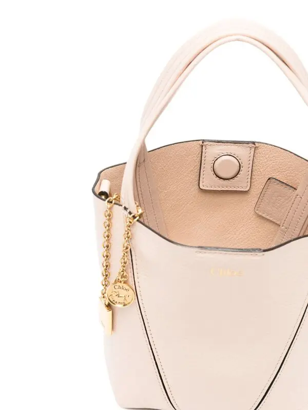 Chloé Spin Small Leather Tote - Multicolor