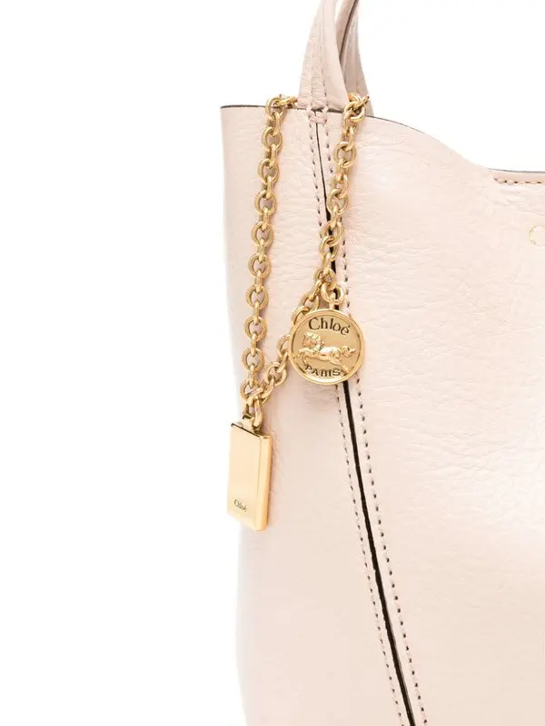 Chloé Spin Small Leather Tote - Multicolor