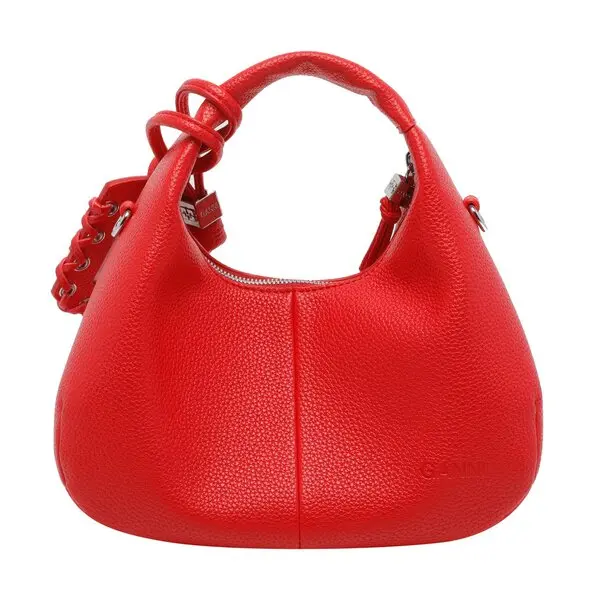 GANNI Hobo Mini Bag - Red