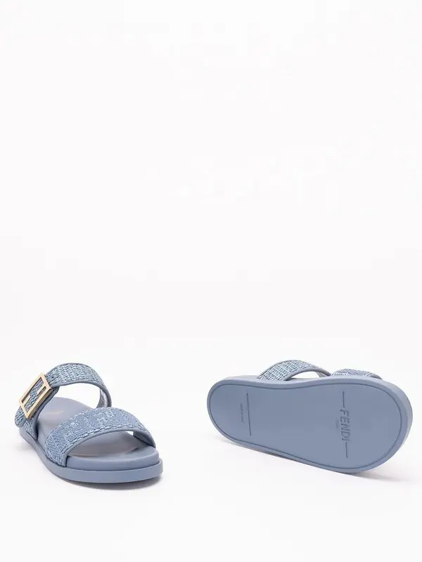 Fendi Feel Slide Sandals - Multicolor