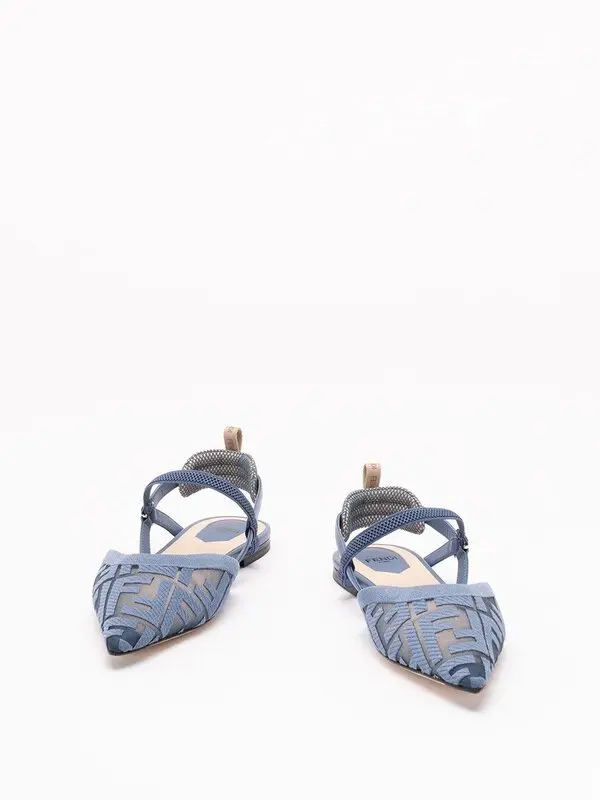 Fendi Colibri Lite Slingback - Multicolor