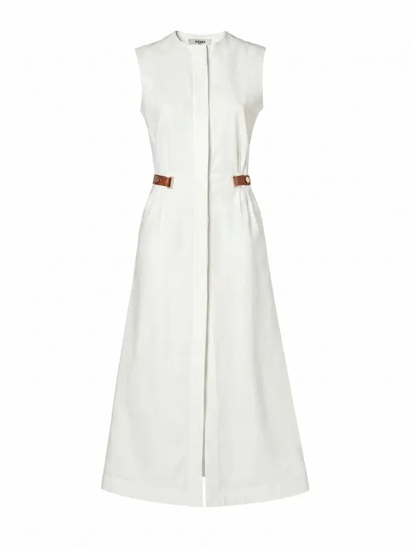 Fendi Linen Dress - Multicolor