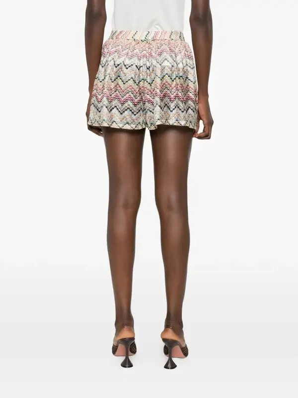 Missoni Zigzag Knit Shorts