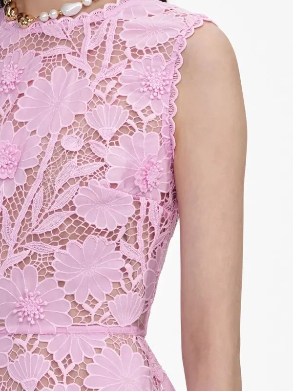 SELF-PORTRAIT Lace Mini Dress