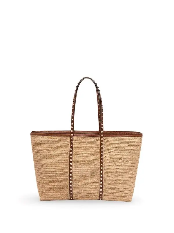 Valentino Garavani Rockstud Woven Tote